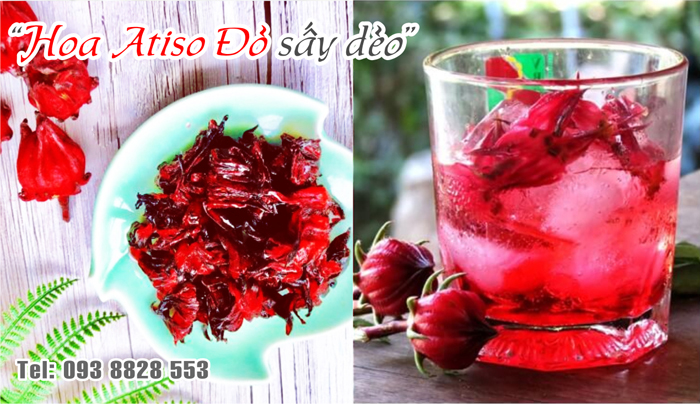 Hoa Atiso Đỏ Sấy Dẻo (Soft Dried Red Hibiscus Flower) Đặc Sản Cao Cấp ...